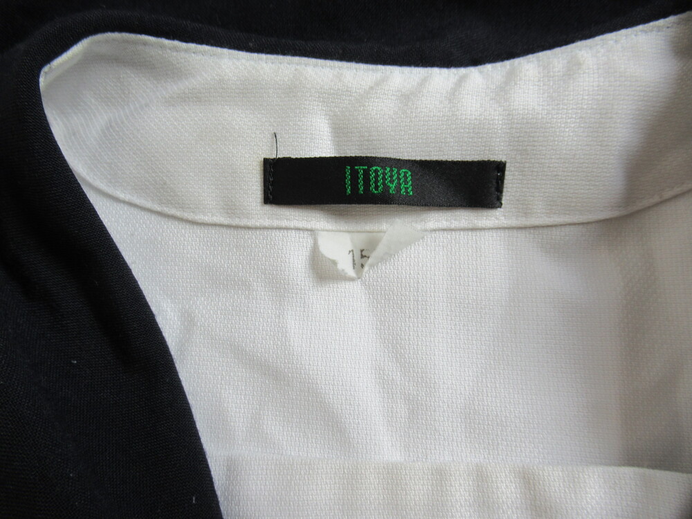 制服市場 - 広島県 5578 260 夏セーラー上着 ITOYA 紺襟 前ボタン