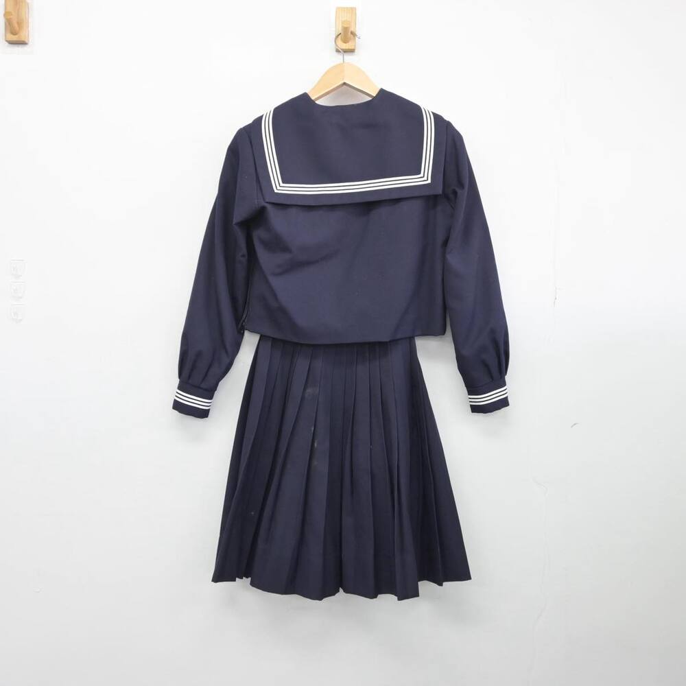 制服市場 - 兵庫県 鹿谷中学校 女子制服 4点 sf028514