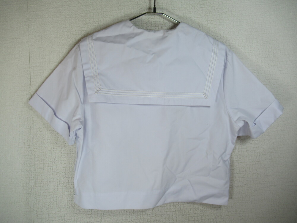 制服市場 - [不明] z0134 240 夏セーラー上着 フジタ 白生地 白3本ライン