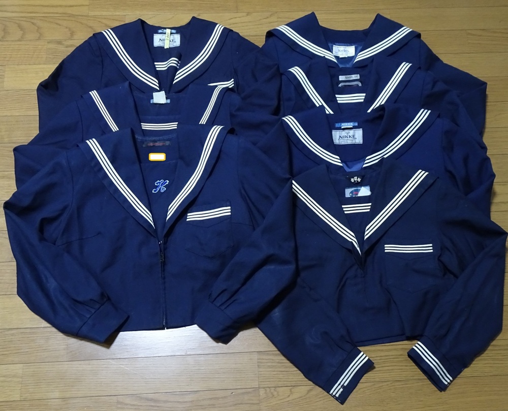 制服市場 - [不明] 7-139E☆冬セーラーMIX7枚セット