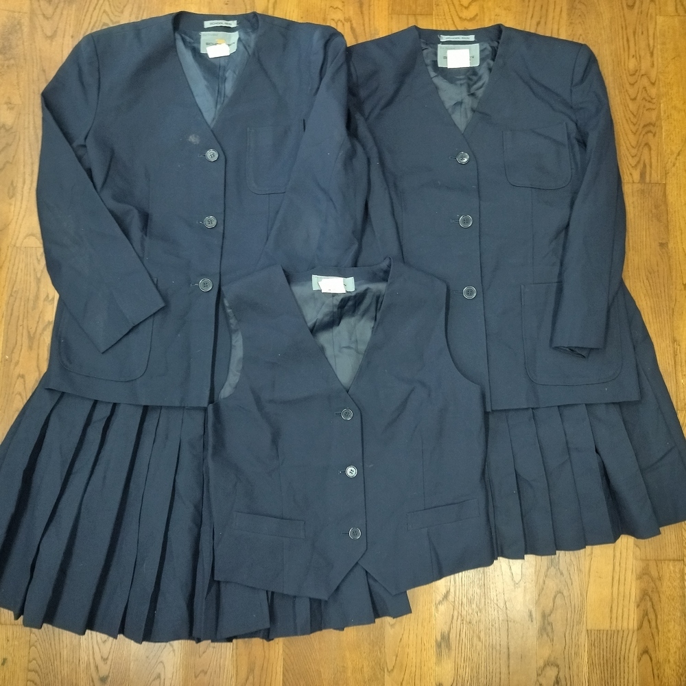 制服市場 - 神奈川県 厚木中央高校・寺尾中学校・柏木学園高校 制服セット10点 【K465,428,407】