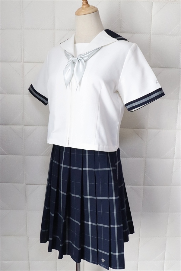 制服市場 - 東京都 私立 武蔵野大学高校 女子 制服 セーラー服 夏服上下 ビームス BEAMS SCHOOL