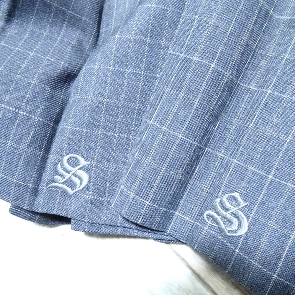 制服市場 - [不明] 5-124☆SEISHO高校☆ブレザーとチェックの冬夏スカートセット サイズ15R【大きなサイズ】