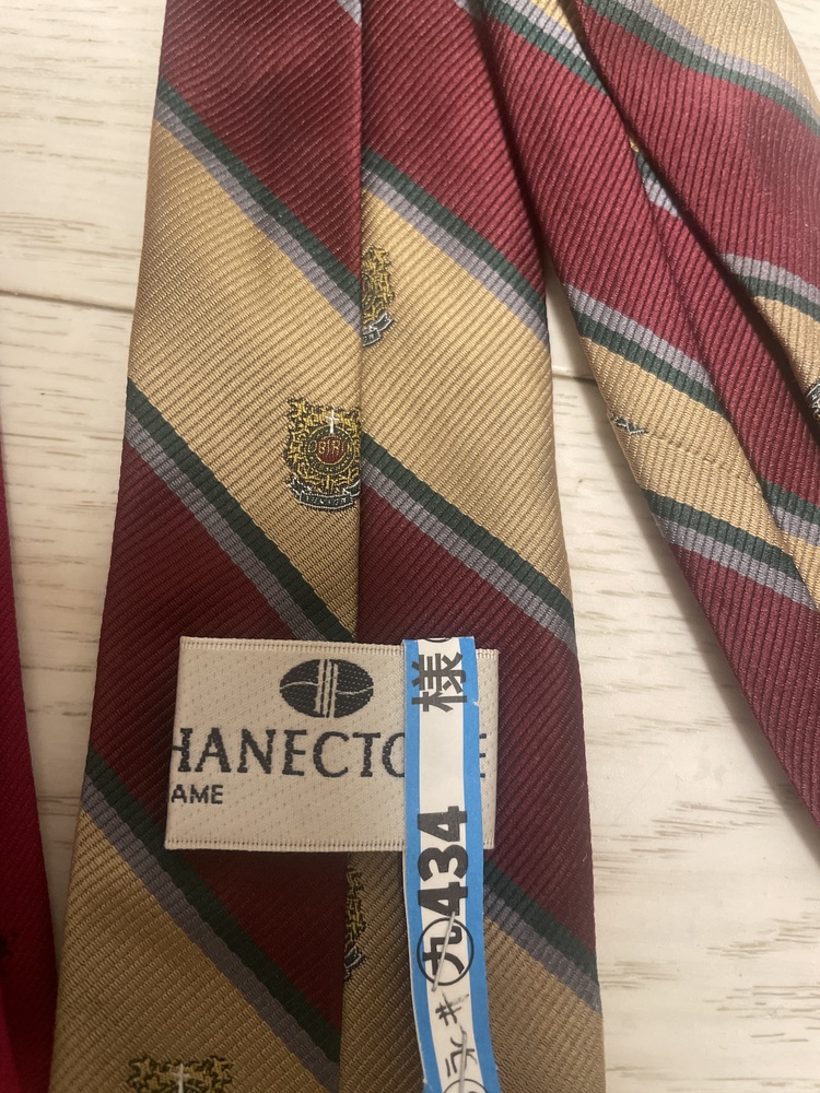 制服市場 - [不明] HANECTONE ハネクトーン ネクタイ 3点セット