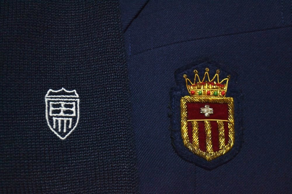 制服市場 - 大size 170A 東京都 光塩女子学院中等科・高等科 ブレザー冬服 ネクタイ ベルト＊SH0686