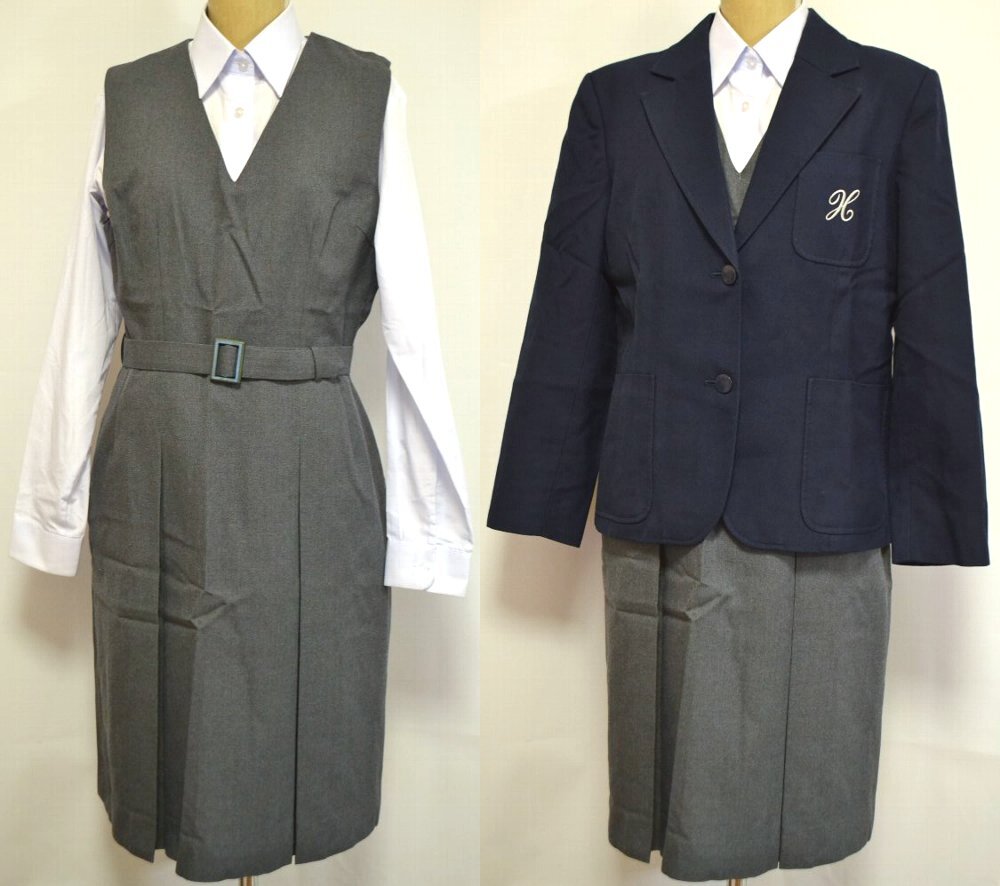 制服市場 - 大size W76 神奈川県 川崎市立平間中学校 ブレザー冬服＊SH0675