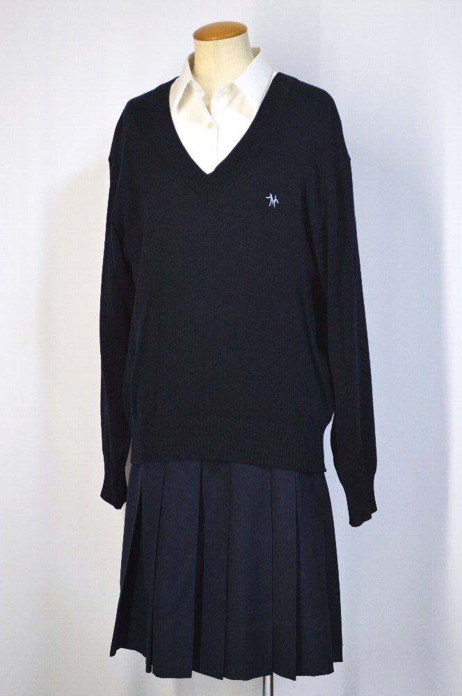 制服市場 - 大size 東京都立 白鴎高等学校附属中学校 セーター 夏スカート＊T3333