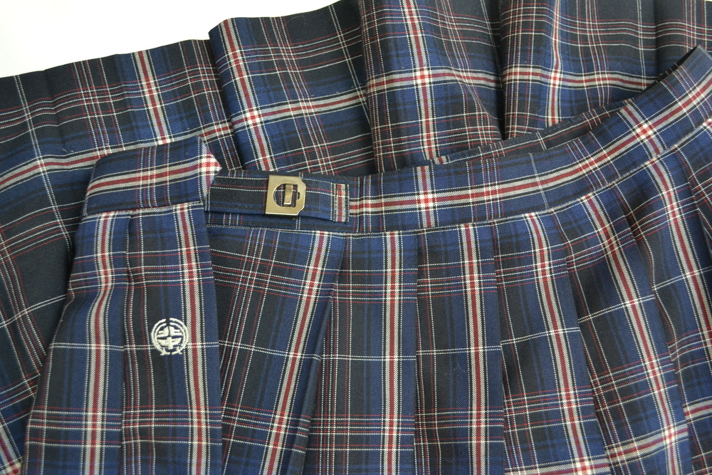 制服市場 - 大Size w76 埼玉県 東松山市立北中学校 夏スカート＃1009