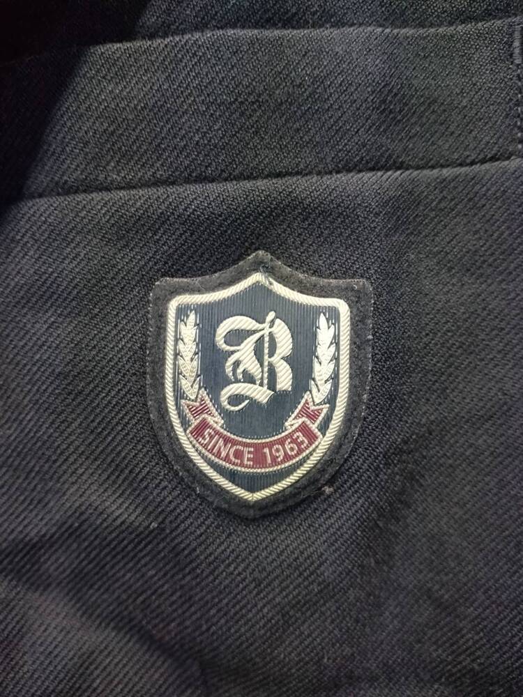 制服市場 - [不明] 【K2427】校名不明 チェックスカートの制服上下セット