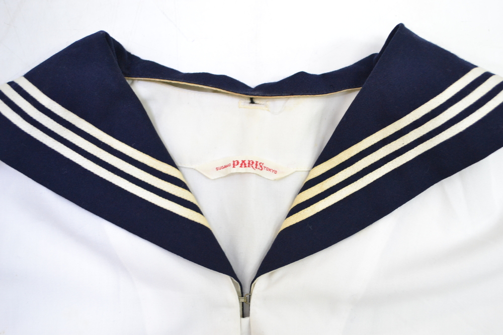 制服市場 - 東京都 大妻中学校・高等学校 セーラー夏服 パリス ＊H0022