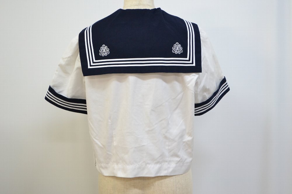 制服市場 - 大Size 埼玉県 松山女子高等学校 セーラー夏服 ＊H0050