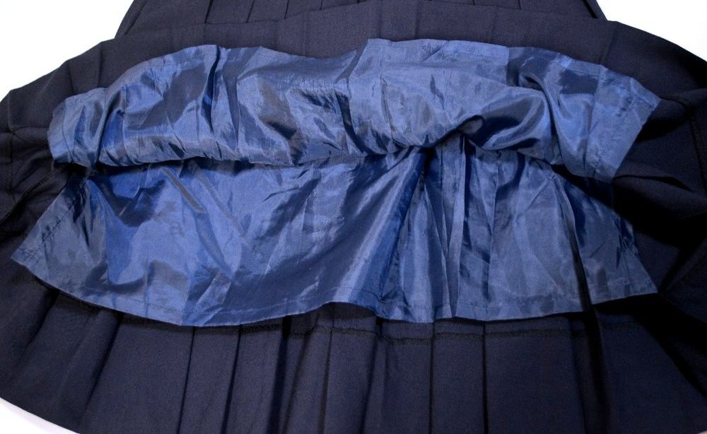 制服市場 - 埼玉県 ふじみ野市立福岡中学校 3ラインセーラー冬夏中間服 前開き 裏地付き MICHEL KLEIN＊T3624