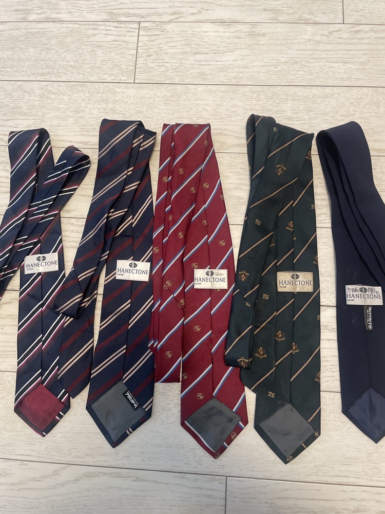 制服市場 - [不明] HANECTONE ハネクトーン スクールネクタイ 5点