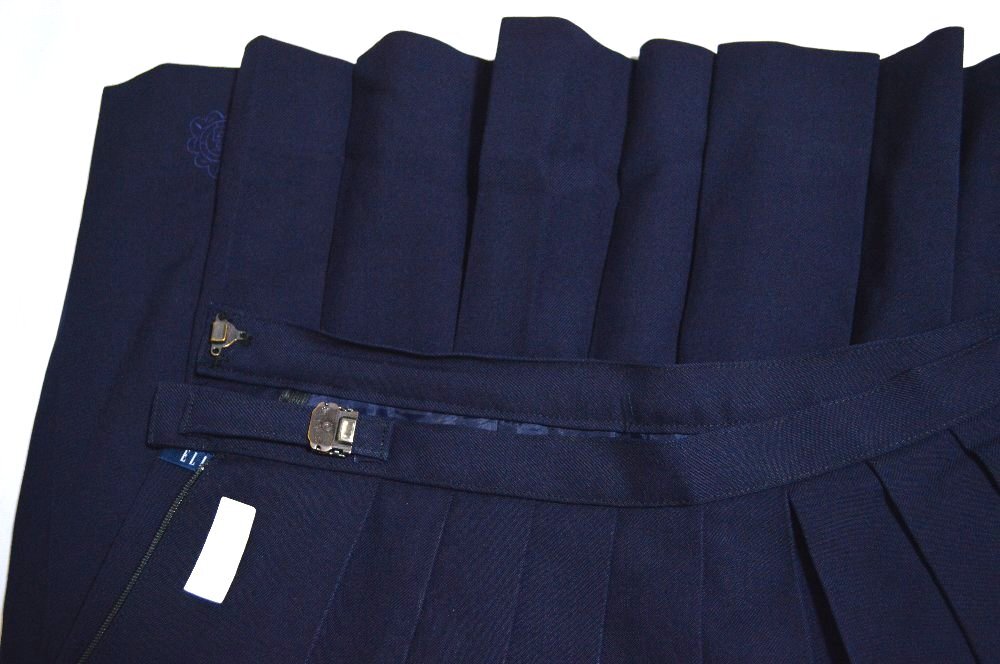 制服市場 - 大size W76 埼玉県立 松山女子高等学校 3ラインセーラー冬服 裏地付き ELLE ECOLE＊T3915