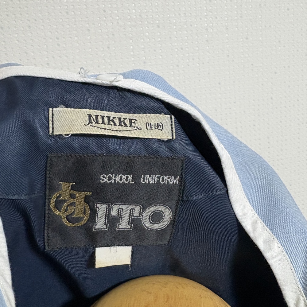 制服市場 - 愛知県 【SE1006】 光ヶ丘中学校 セーラー服スカートセット 170A W66 丈58