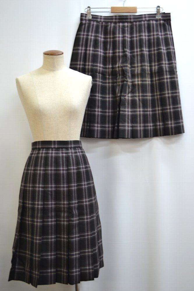 制服市場 - 〇大size W76 千葉県 二松学舎大学附属柏中学校 高等学校 冬夏スカート ＊♪5062