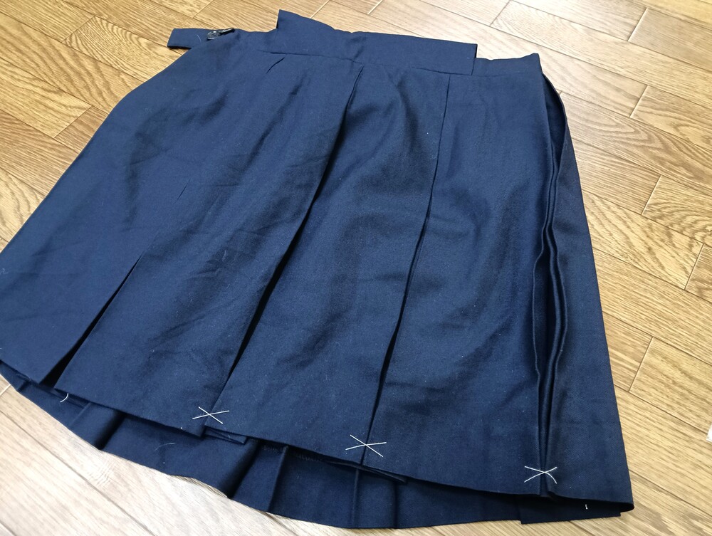 制服市場 - 大size w76 東京都 桐朋女子中学・高等学校 冬ジャンパースカート ＊CS0094