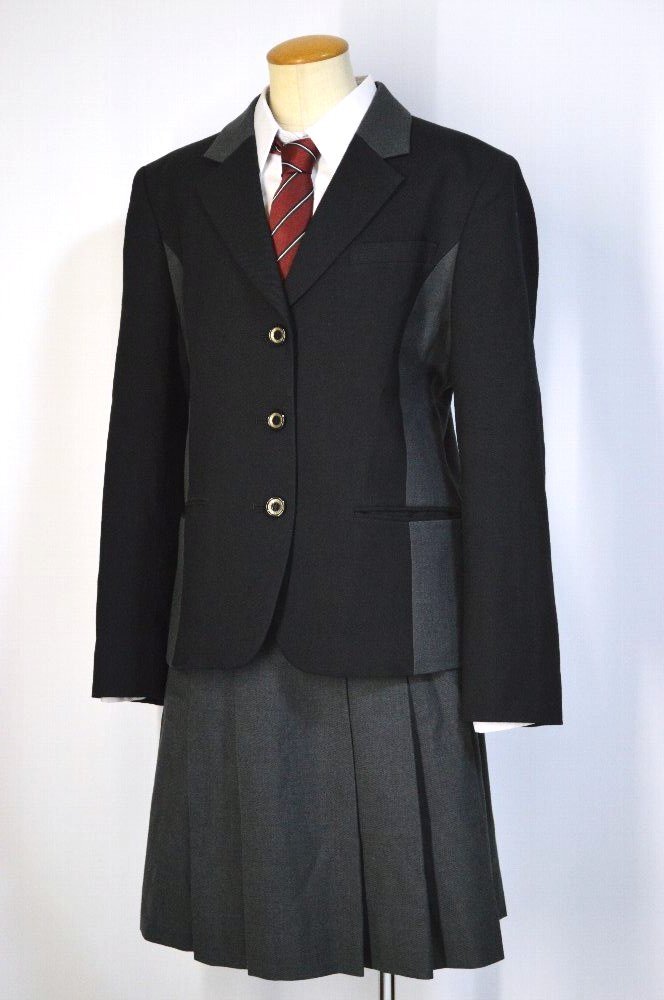 制服市場 - 大size W76 東京都立 忍岡高等学校 ブレザー冬服 ネクタイ＊T4103