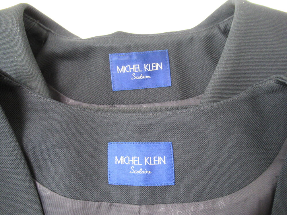 制服市場 - [不明] 3161 1400 大きなサイズ！女子冬セーラー上着＆ジャンスカ 黒地 MICHELKLEIN