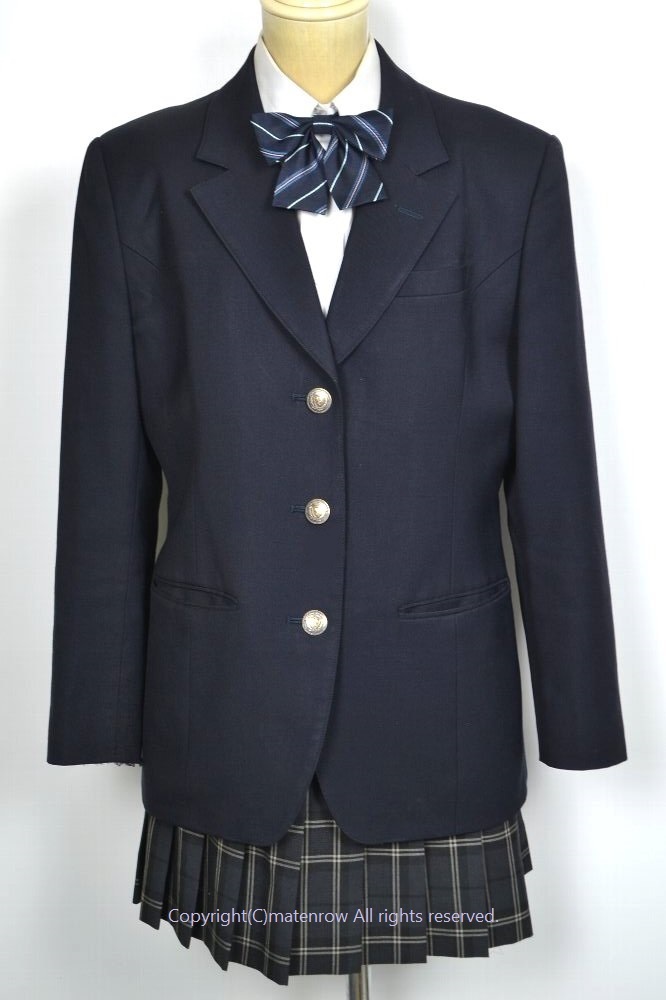 制服市場 - 〇大size W76 千葉県立 野田中央高等学校 ブレザー 夏スカート ＊♪5323