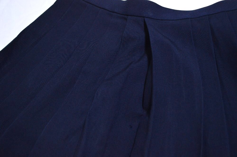 制服市場 - 大size W76 埼玉県立 川越西高等学校 3ラインセーラー冬服 前開き＊T4550