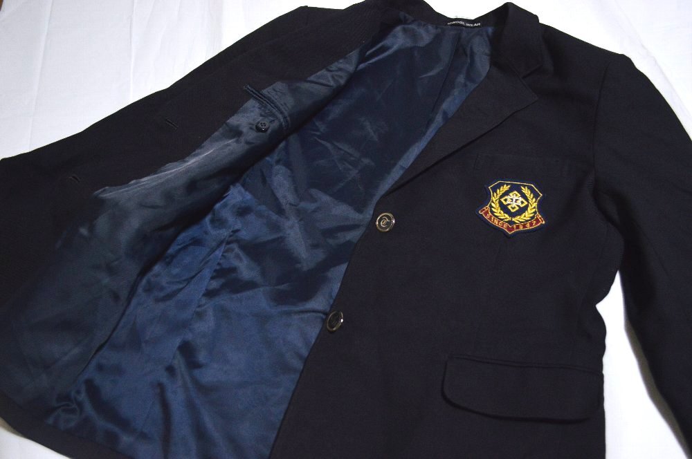 制服市場 - 大size W76 東京都 田無第一中学校 ブレザー冬夏服 リボン＊T4890